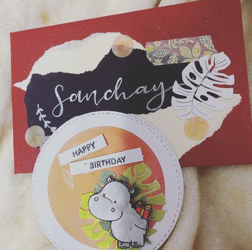 Personalised Circular cards, Hobbies & Toys, Stationery & Craft ...