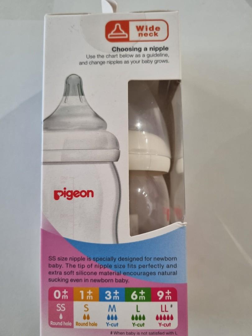 Pigeon SofTouch PP bottle 160ml, Babies & Kids, Nursing & Feeding, Breastfeeding & Bottle ...