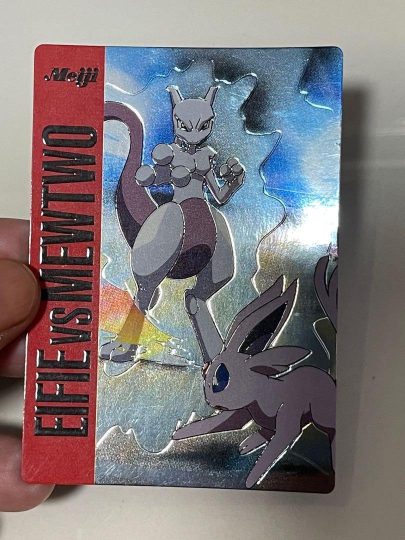 Pokemon Mewtwo VS Espeon Meiji Japanese, Hobbies & Toys, Toys & Games ...