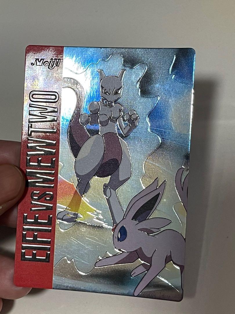Pokemon Mewtwo VS Espeon Meiji Japanese, Hobbies & Toys, Toys & Games ...