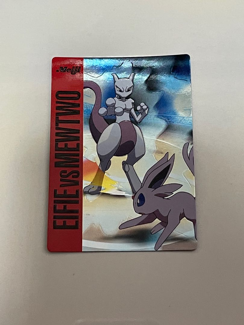 Pokemon Mewtwo VS Espeon Meiji Japanese, Hobbies & Toys, Toys & Games ...