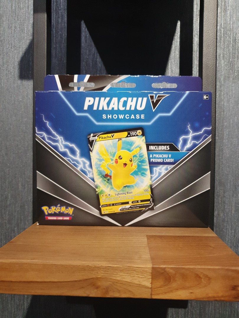 Pokemon TCG Card Pikachu V Showcase Box MISB, Hobbies & Toys, Toys ...