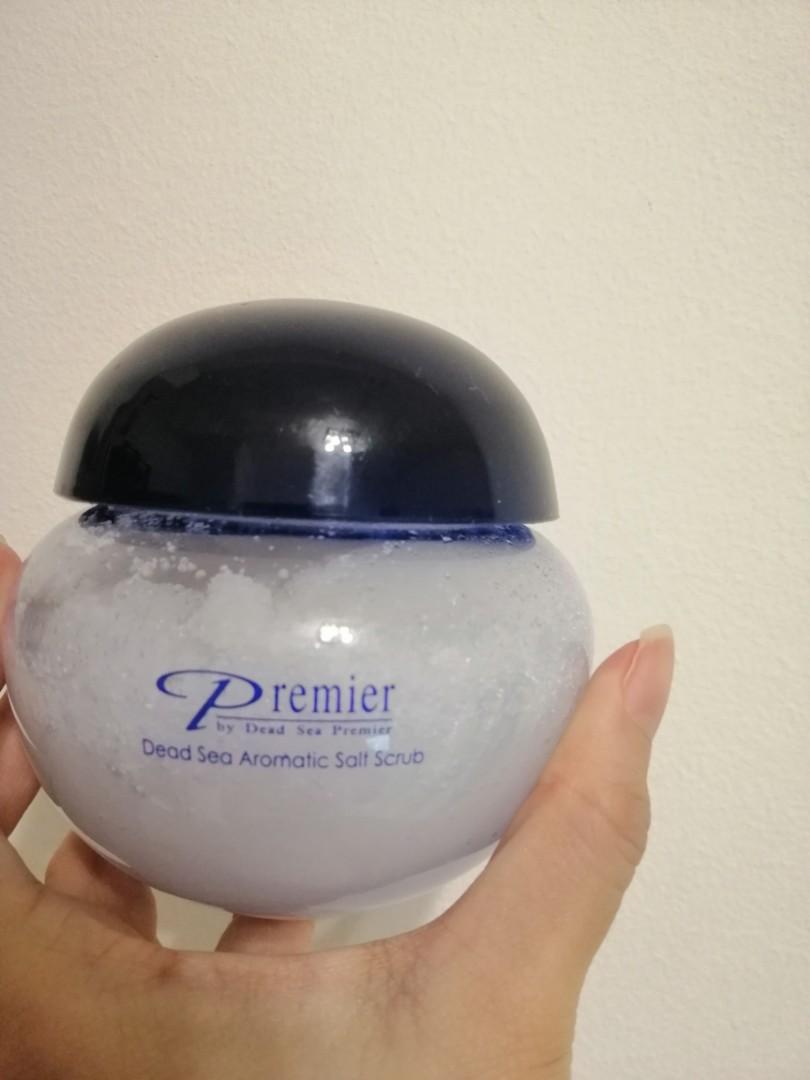 Premier Dead Sea Salt Scrub, Beauty & Personal Care, Bath & Body, Bath ...