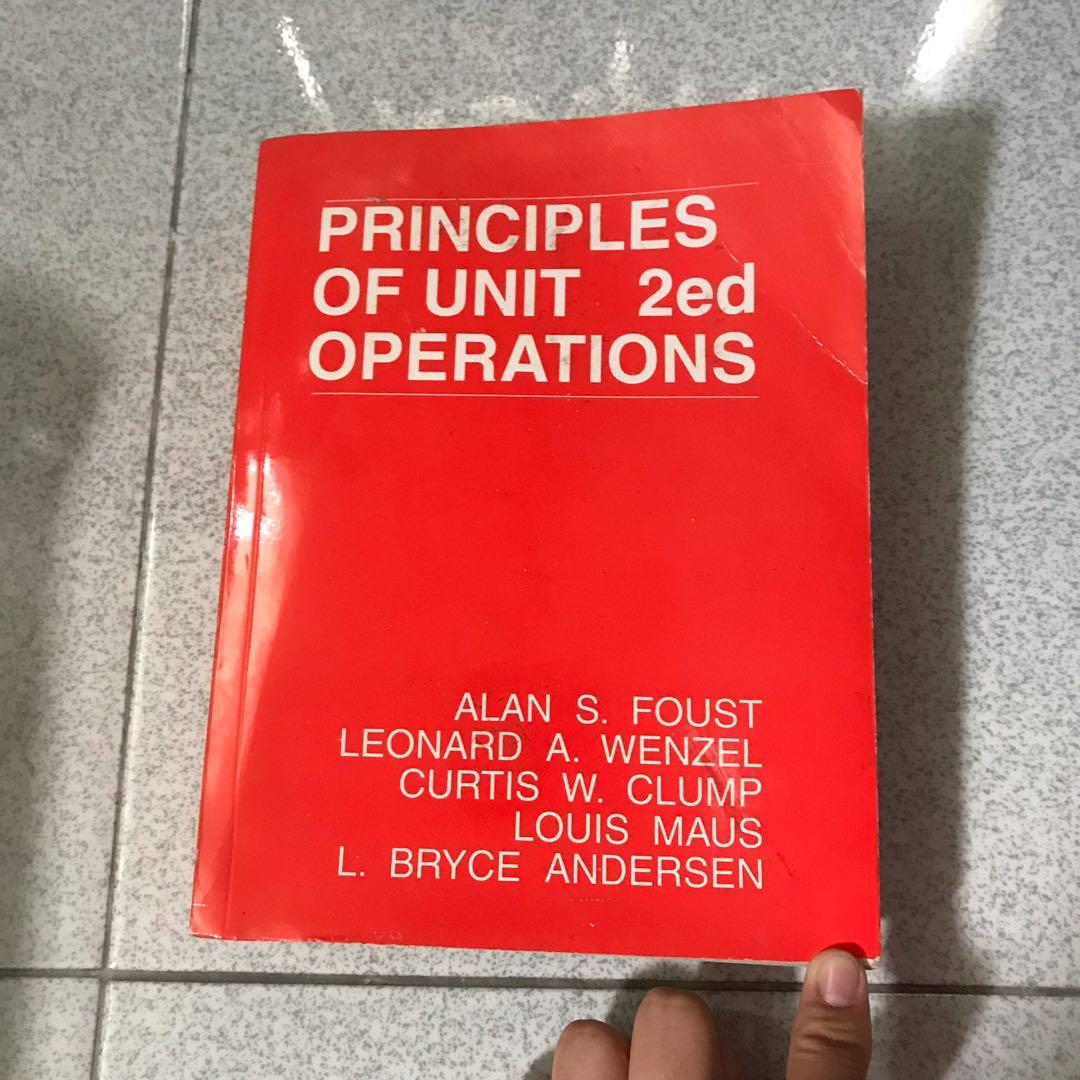 Principles of Unit Operations - 2nd Ed., Hobbies & Toys, Books ...