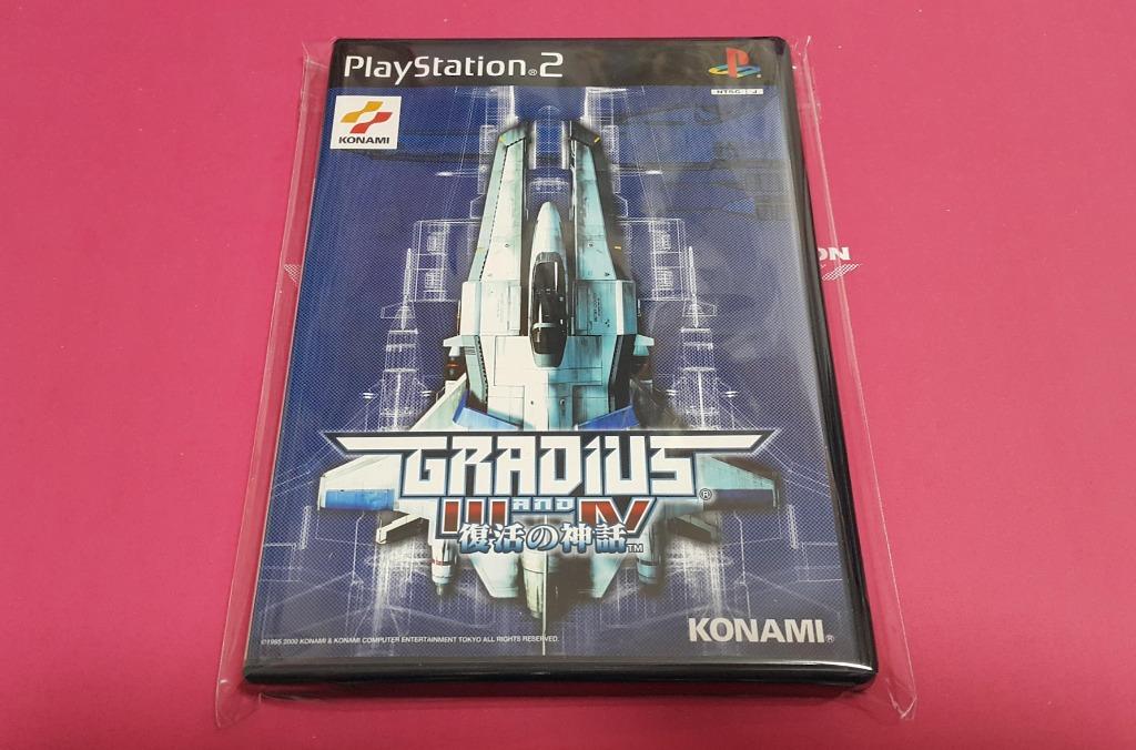PS2 Gradius III and IV - Fukkatsu no Shinwa, 電子遊戲, 電子遊戲, 其他 - Carousell