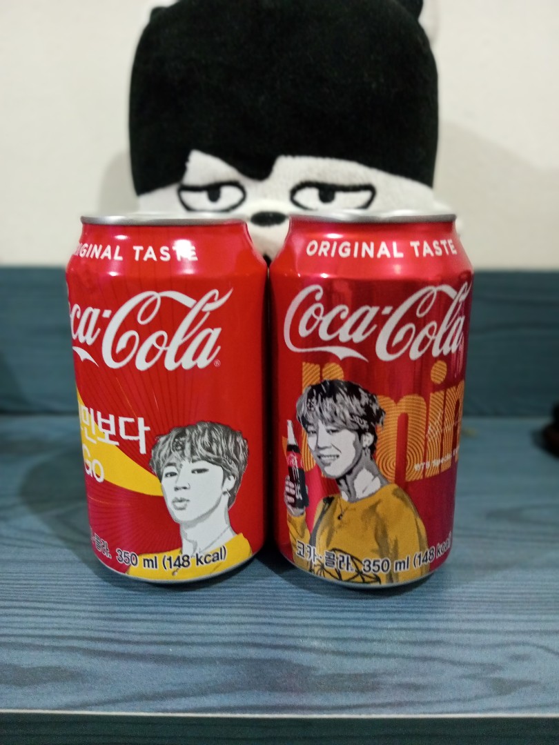 RARE BTSxCOCA COLA IN CAN JIMIN (EMPTY CAN), Hobbies & Toys ...