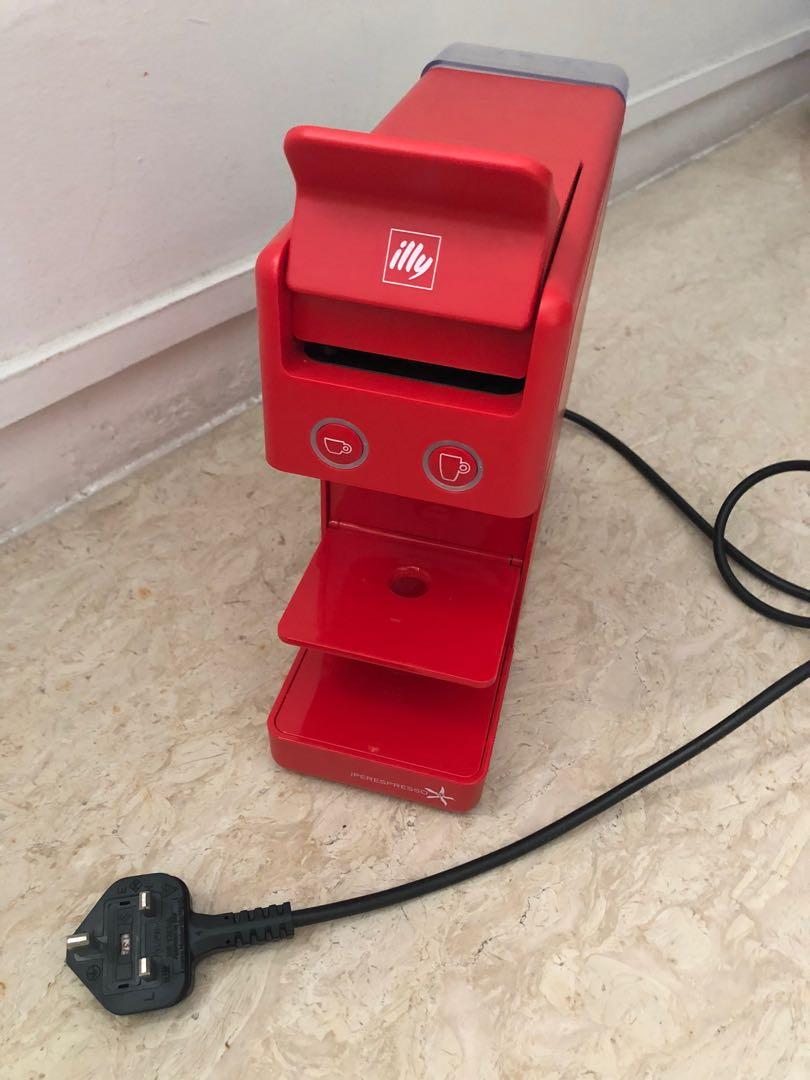Red illy iperEspresso Machine, TV & Home Appliances, Kitchen Appliances ...