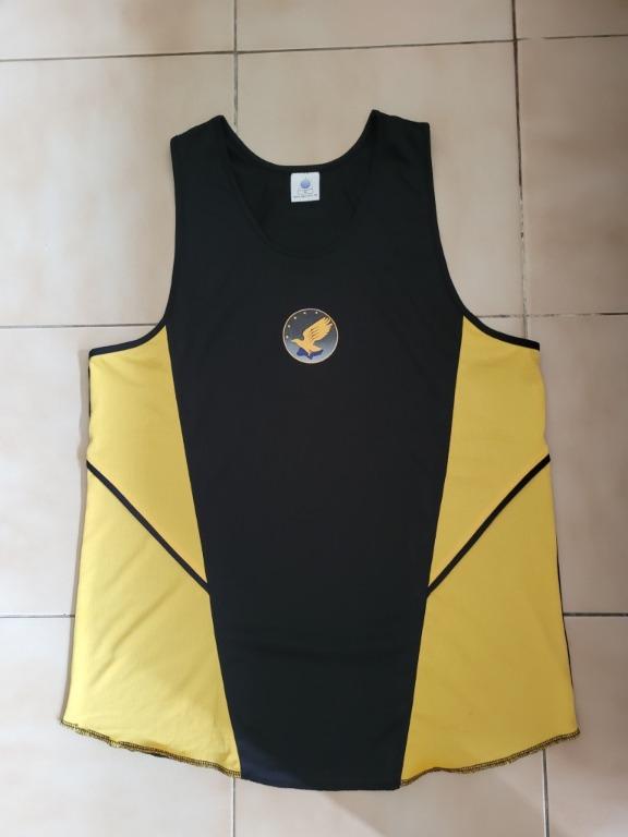 RSAF Air Force APGC PT Running Singlet/Vest (Rare), Men's Fashion ...