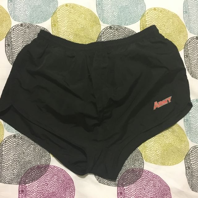 SAF Army PT Kit Dri-Fit Running Shorts (High Cut/Vintage), Men's ...