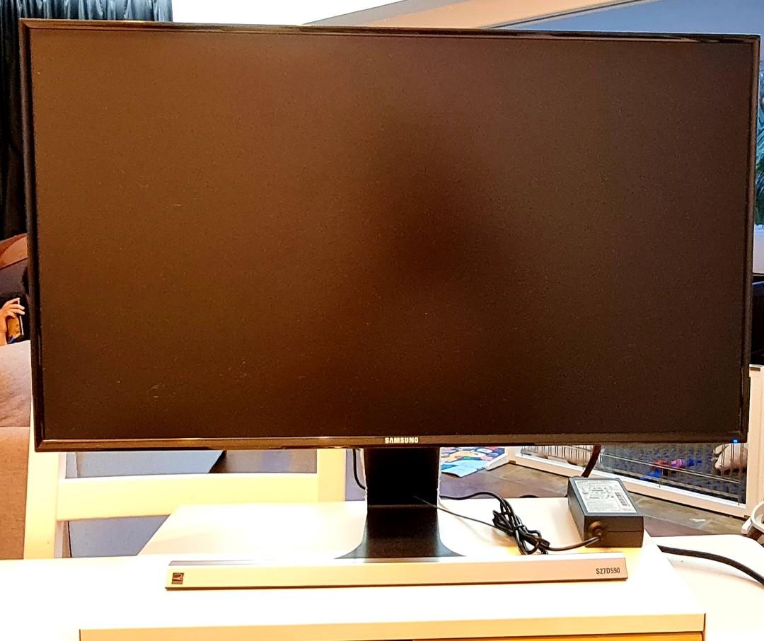 SAMSUNG S27D590 27" INCH FLAT MONITOR, Computers & Tech, Parts ...