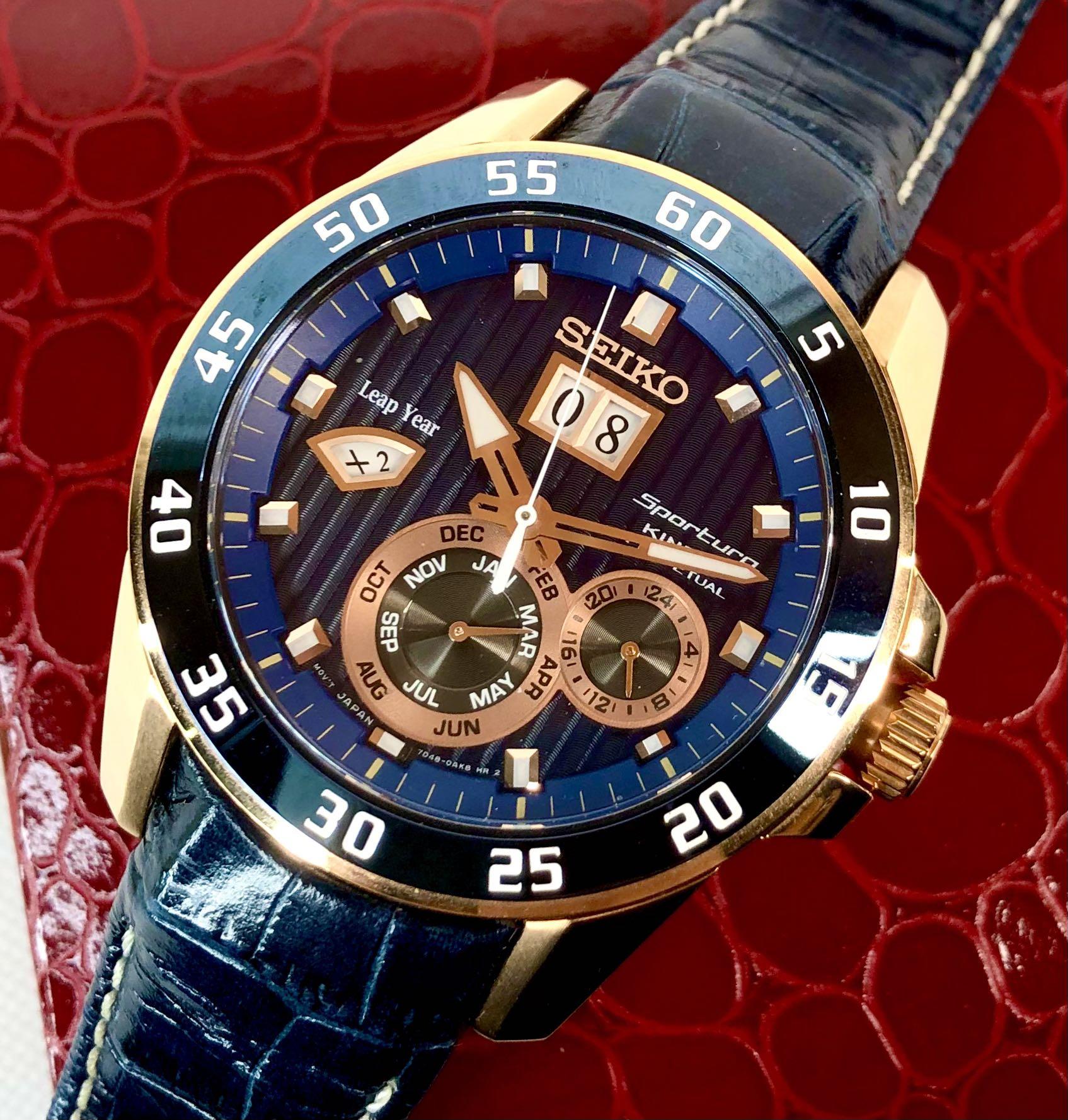 Seiko Kinetic Men Watch, Men's Fashion, Watches & Accessories, Watches ...