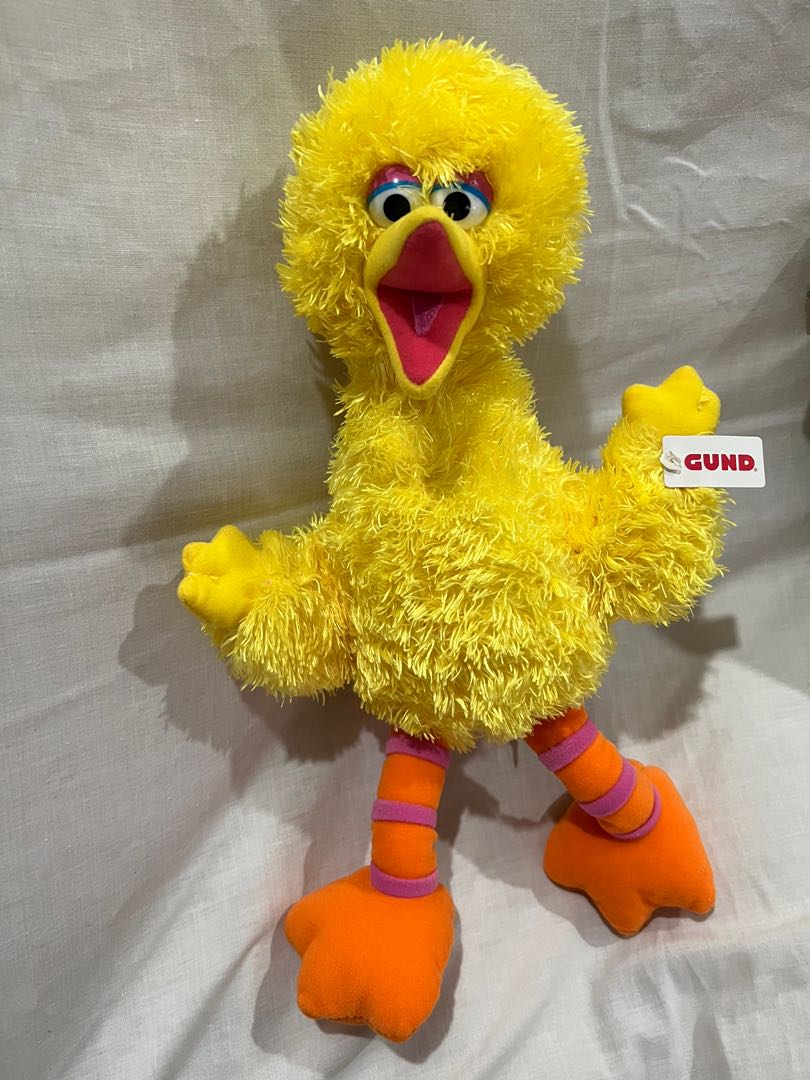 Sesame Street yellow Big bird soft toy plush, Hobbies & Toys, Toys ...