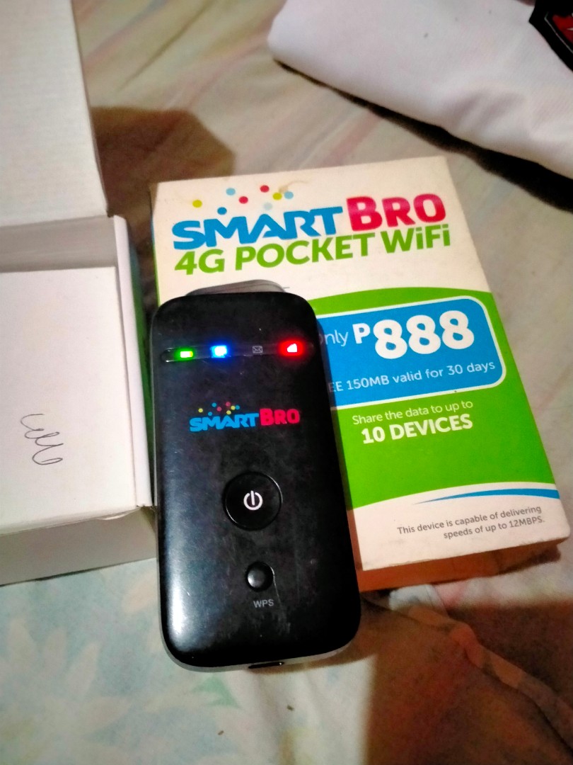 Smart bro 4G pocket wifi, Mobile Phones & Gadgets, Mobile & Gadget ...