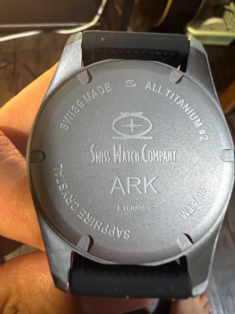 Titanium watch Swiss Quartz- SWC ARK, Luxury, Watches on Carousell