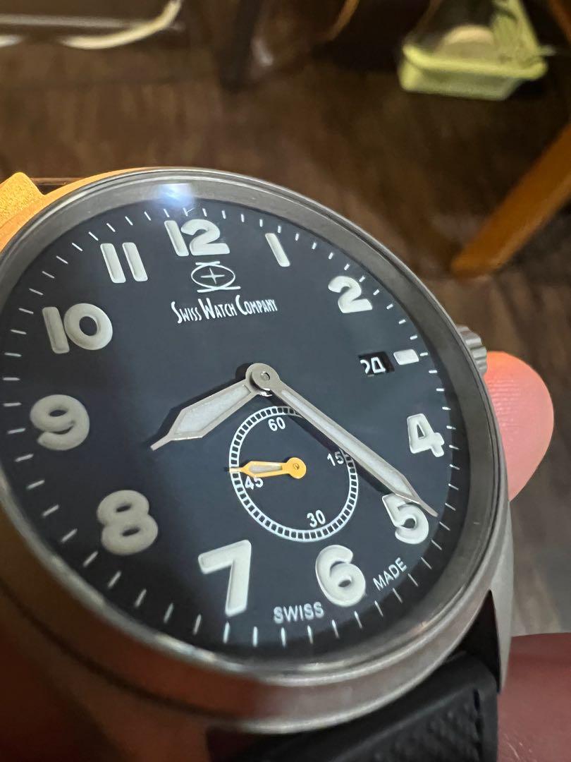 Titanium watch Swiss Quartz- SWC ARK, Luxury, Watches on Carousell