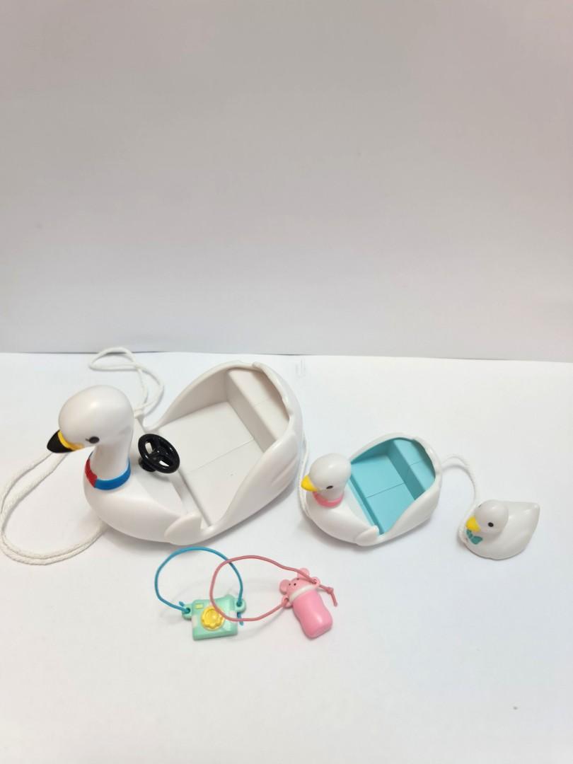 Sylvanian Families Swan Boat Set, Hobbies & Toys, Toys & Games on Carousell