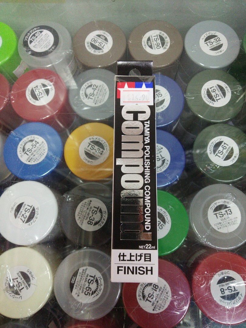 Tamiya Polishing Compound Finish, Hobbies & Toys, Stationery & Craft ...
