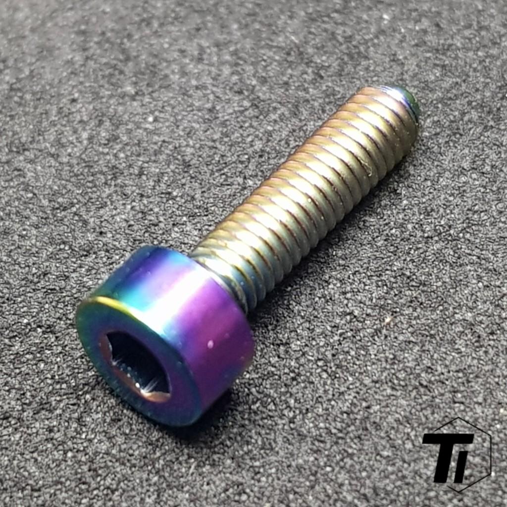 Titanium Bolt for Fox fork Cable Guide | Fox 32 Fox 34 Fox 36 Fox 40 ...