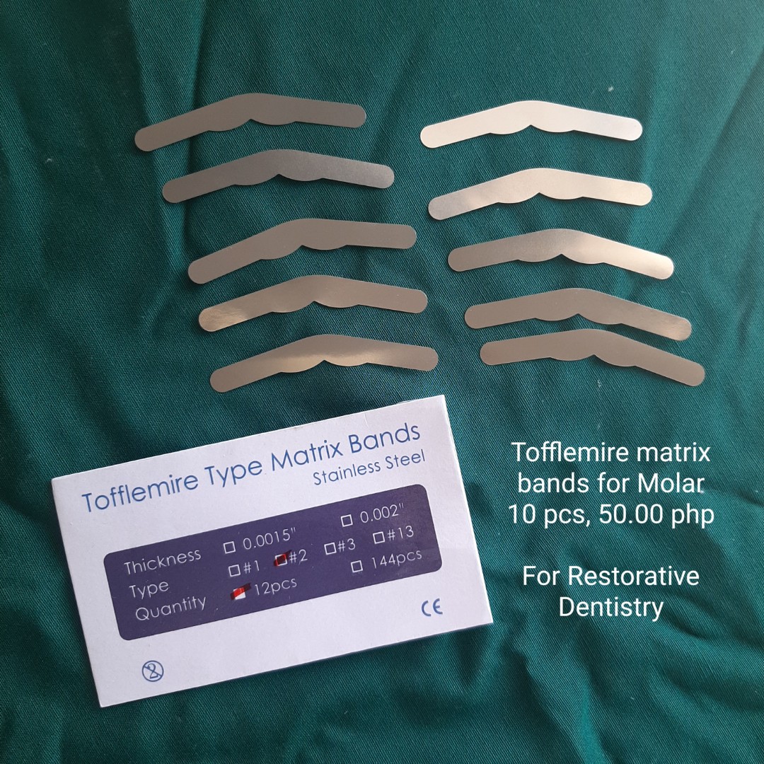 Tofflemire Matrix Bands, Health & Nutrition, Medical Supplies & Tools ...