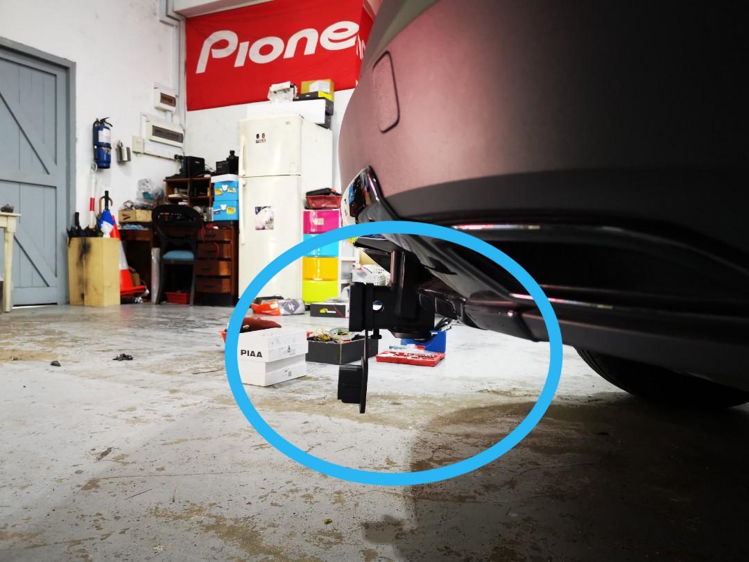 Tow hitch, hitch receiver, tow bar for Skoda Kodiaq, Cupra Ateca ...