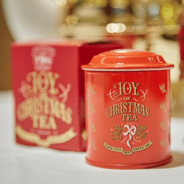 TWG Joy of Christmas Mini Tea Tin, 20g | #Leaf #Black #Cinnamon #Orange ...