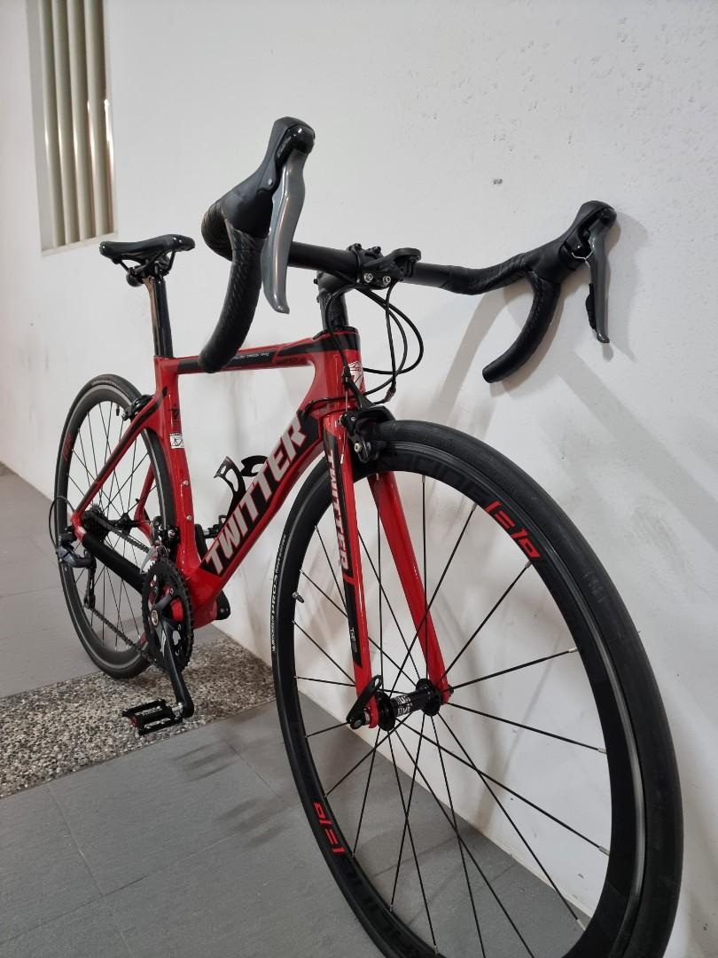 Twitter Sniper Pro 2.0 Carbon Road Bike, Sports Equipment, Bicycles ...