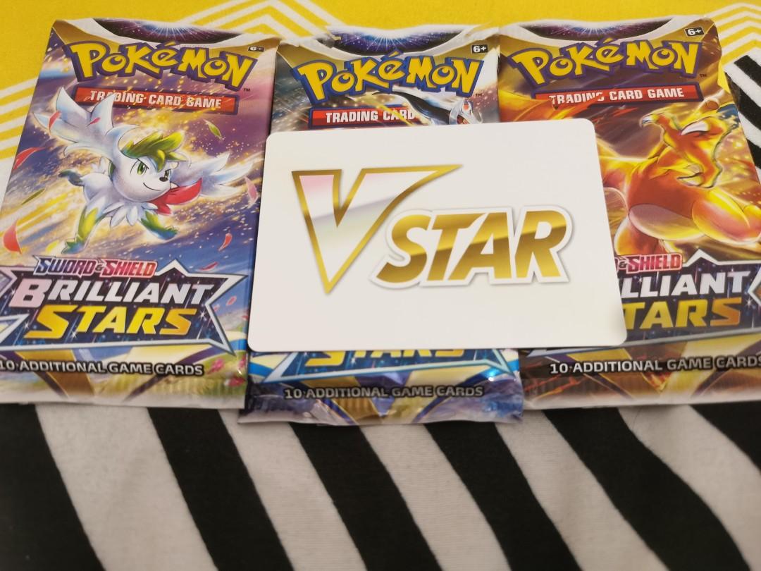 V STAR CARD from Brilliant Stars, Hobbies & Toys, Toys & Games on Carousell