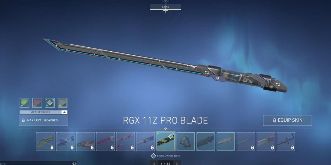 valorant account (rgx blade), Video Gaming, Gaming Accessories, Game ...