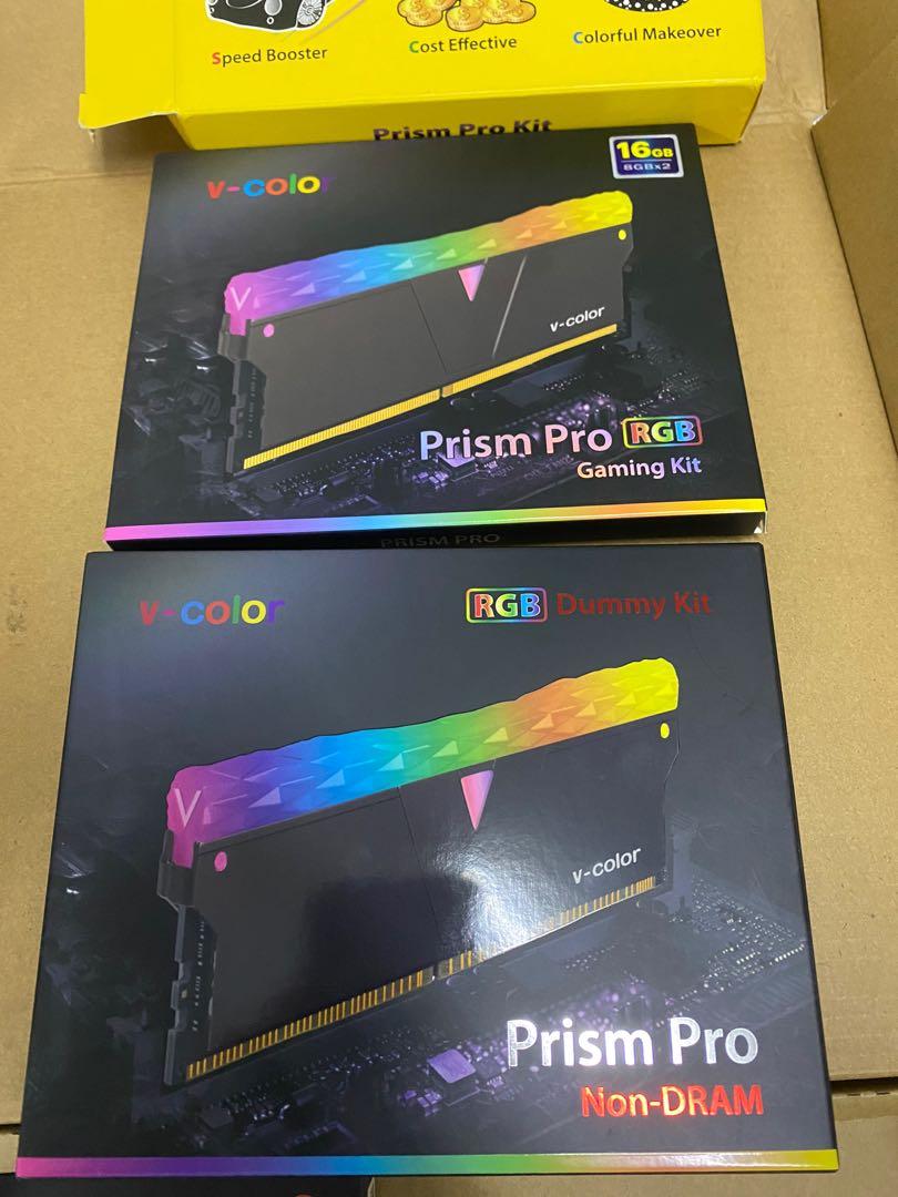 V-color ddr4 rgb ram 16gb 8gb 3200mhz x2, Computers & Tech, Parts ...