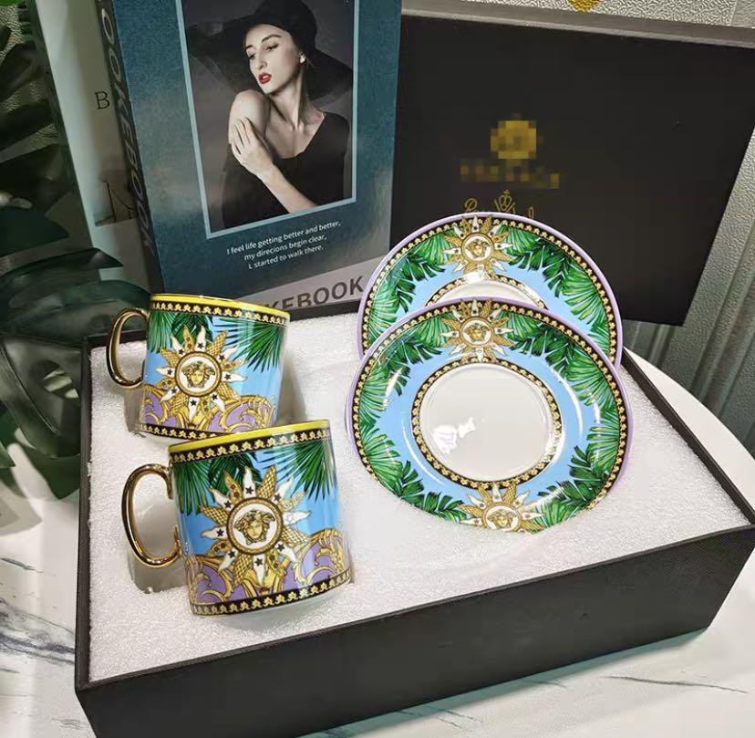 Versace tea set, Furniture & Home Living, Kitchenware & Tableware ...