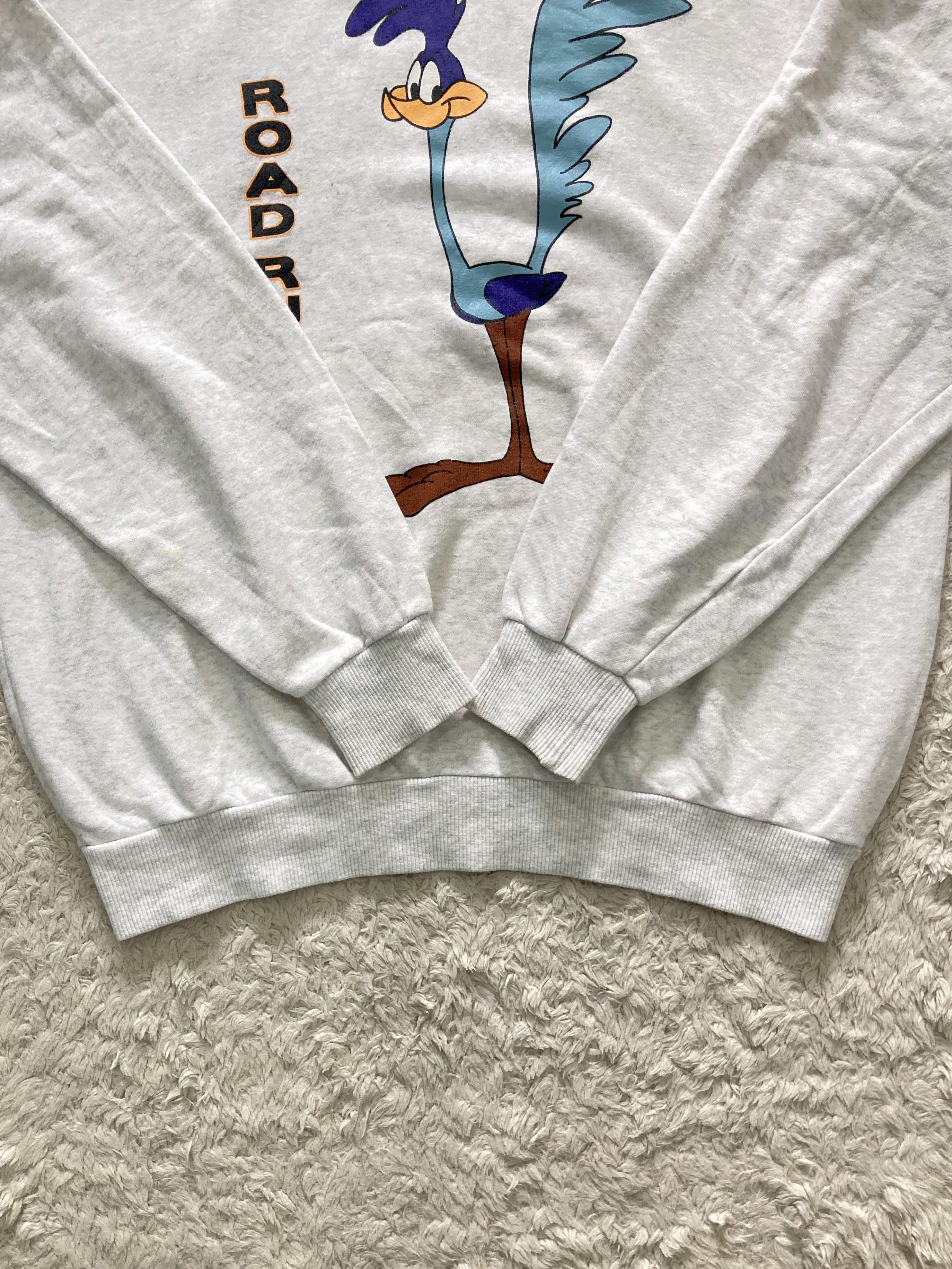 Vintage 90’s Road Runner Looney Tunes Hoodie, Men's Fashion, Tops ...