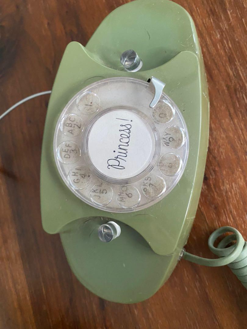 Vintage Princess phone, Furniture & Home Living, Home Decor, Other Home ...