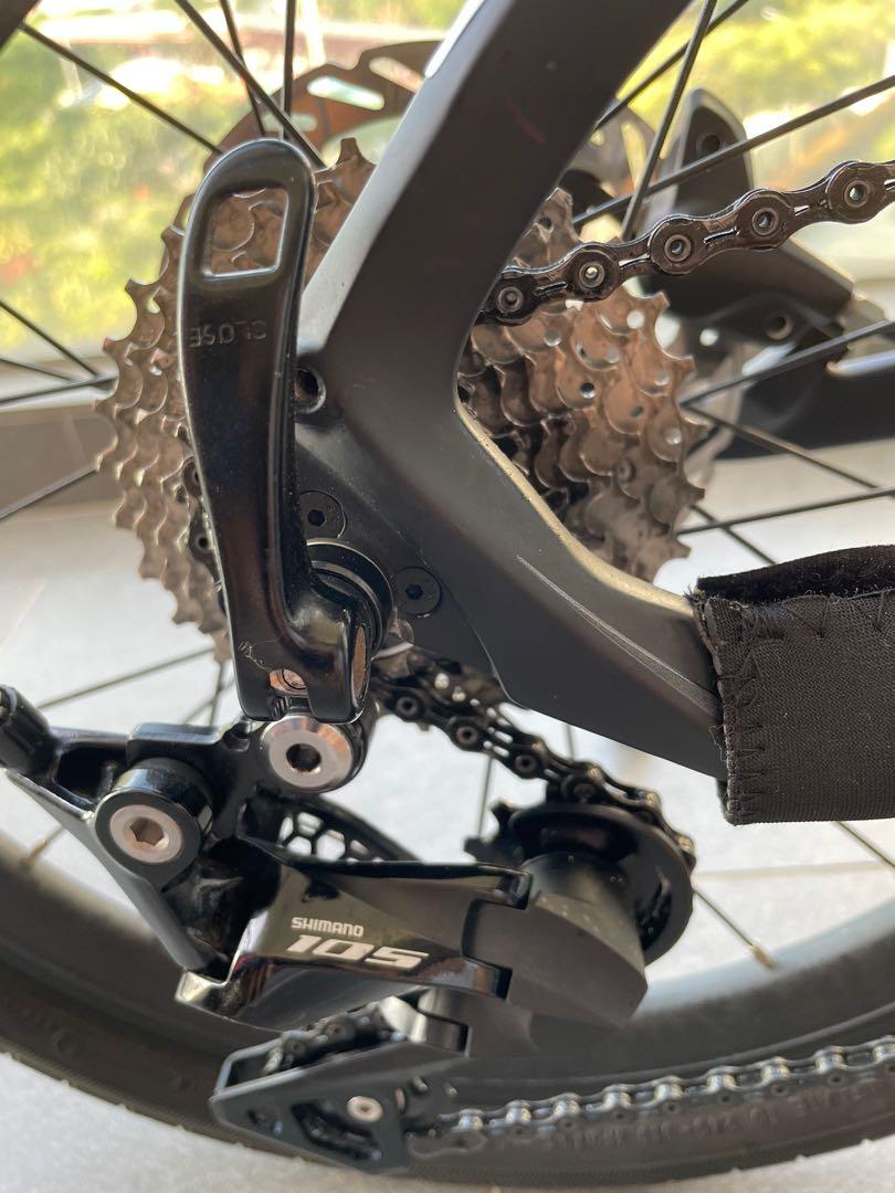 VOLCK Zeolite 22s Carbon Fiber Folding Bike, Sports Equipment, Bicycles ...