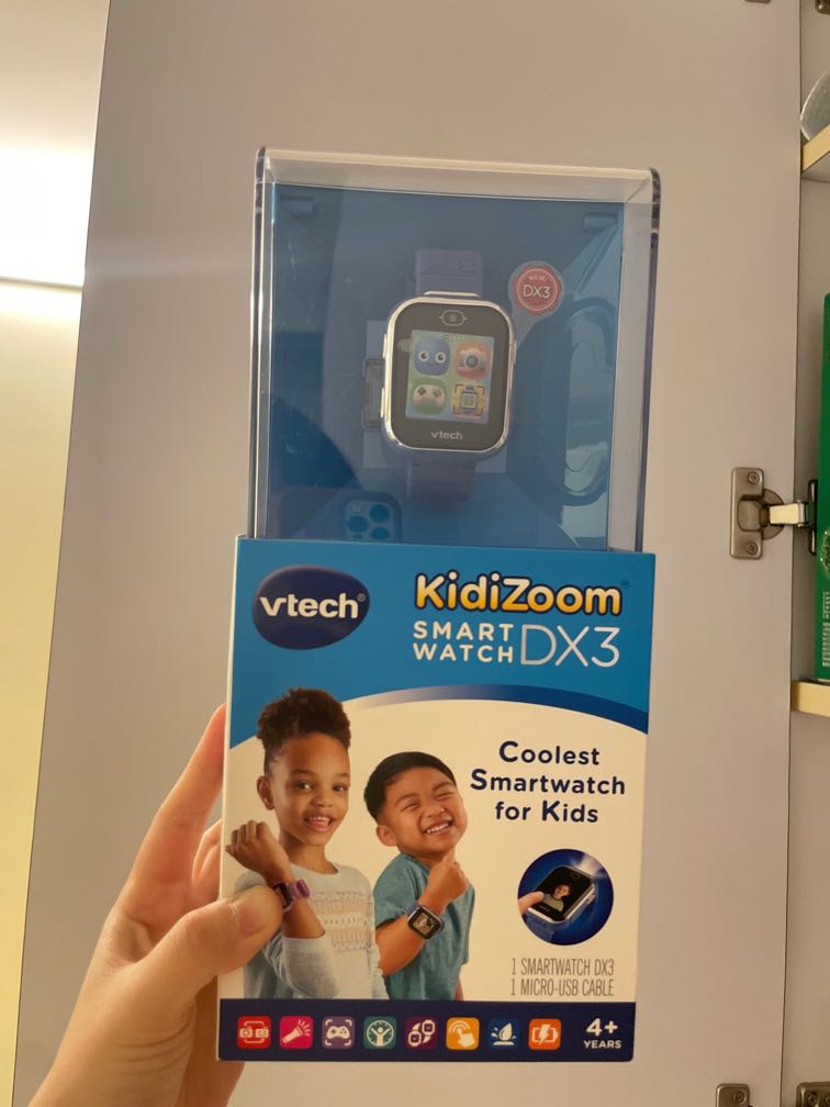 Vtech kidizoom smartwatch DX3 blue, 手提電話, 智能穿戴裝置及智能手錶 - Carousell