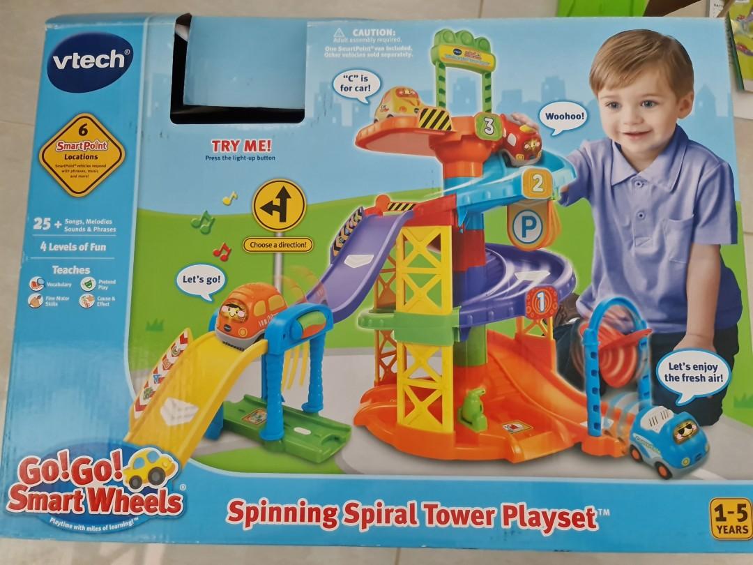 Vtech Spinning Spiral Tower Playset, Babies & Kids, Infant Playtime on ...
