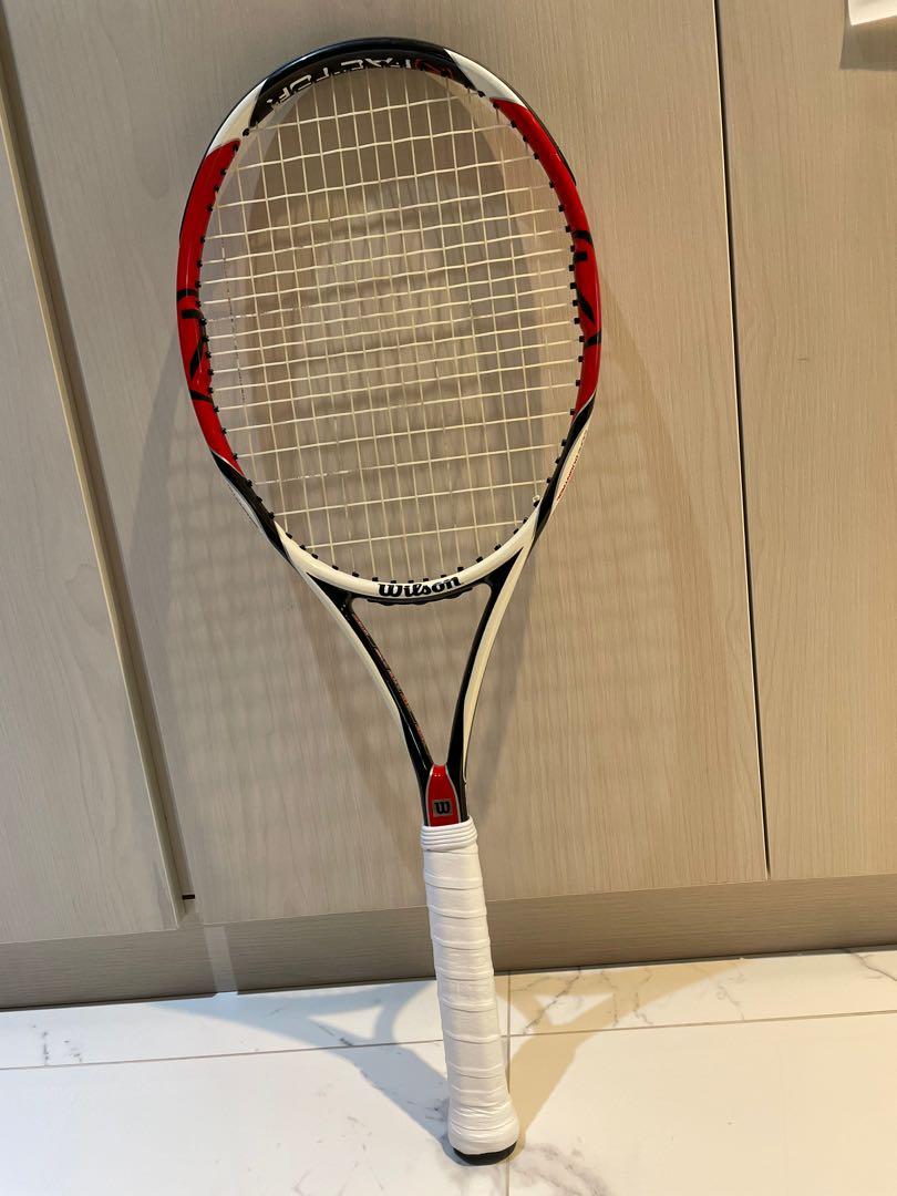 Wilson (K)Factor Six.One 95 Tennis Racquet, Sports Equipment, Sports ...