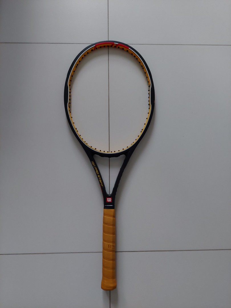 Wilson Pro Staff Hypercarbon Tour 90 tennis racket racquet, Sports ...