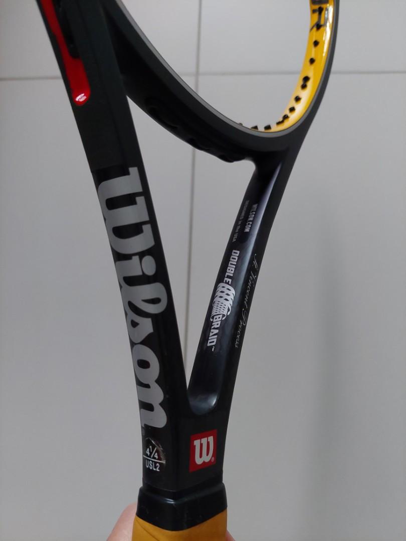 Wilson Pro Staff Hypercarbon Tour 90 tennis racket racquet, Sports ...