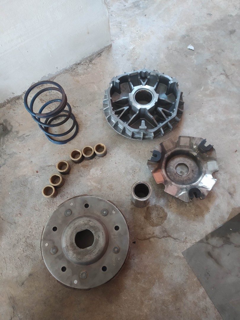 Xmax cvt parts, Motorcycles, Motorcycle Accessories on Carousell