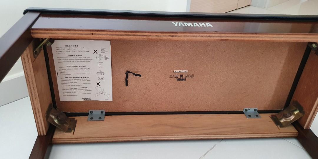 Yamaha, Authentic and Orginal Piano Chair, Hobbies & Toys, Music ...