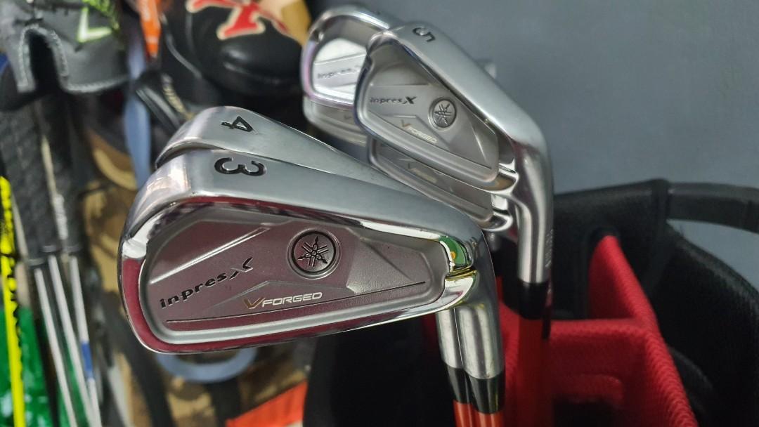 Yamaha INPRES X Forged Iron, Sports Equipment, Sports & Games, Golf on Carousell