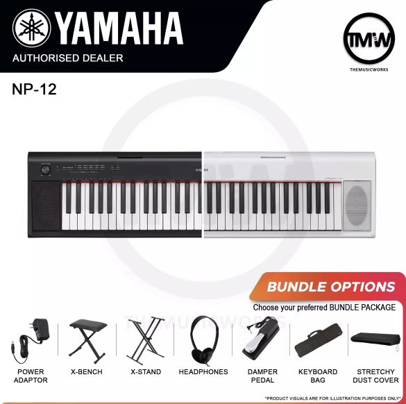 Yamaha NP-12 Piaggero Digital Piano Style, Hobbies & Toys, Music & Media, Musical Instruments on ...