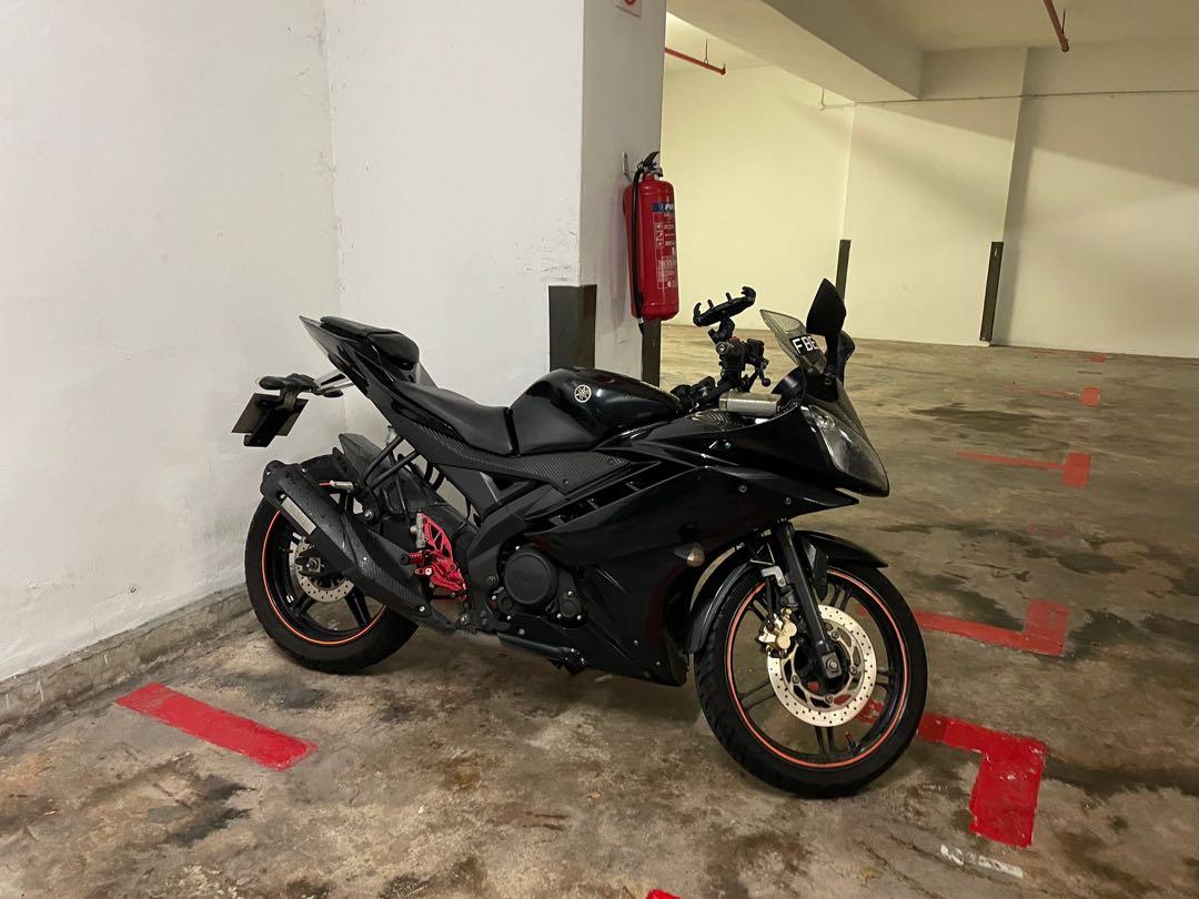 Yamaha R15 V2 - COE till 2026 - LOW Mileage, Motorcycles, Motorcycles for Sale, Class 2B on ...