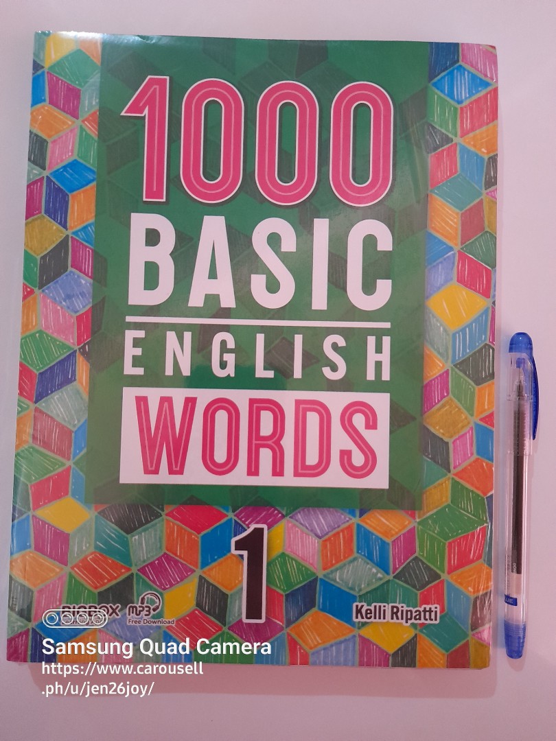 1000 BASIC ENGLISH WORDS 1-4 Bundle, Hobbies & Toys, Books & Magazines ...