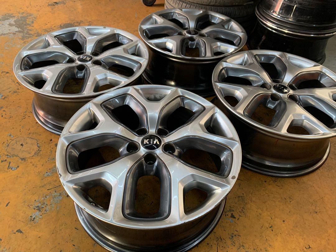 19” Original Kia Sport rims, Car Accessories, Tyres & Rims on Carousell