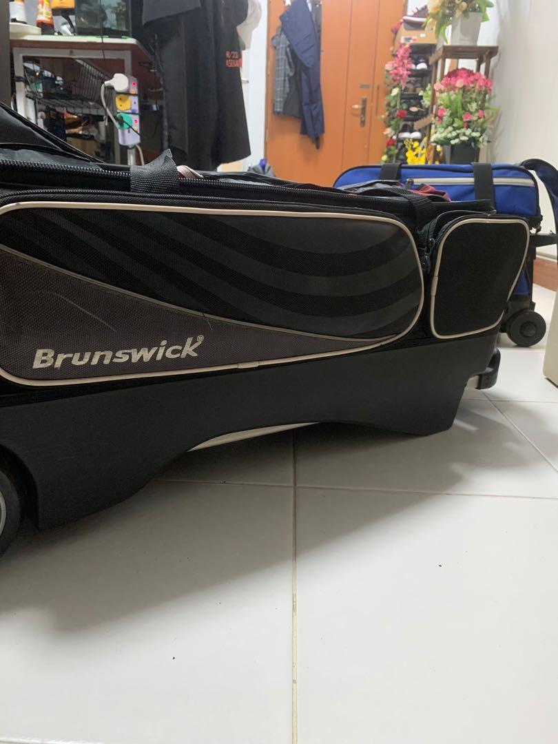 PROMO Brunswick 3 Ball Bag Trolley (Defect), Sports Equipment, Sports ...