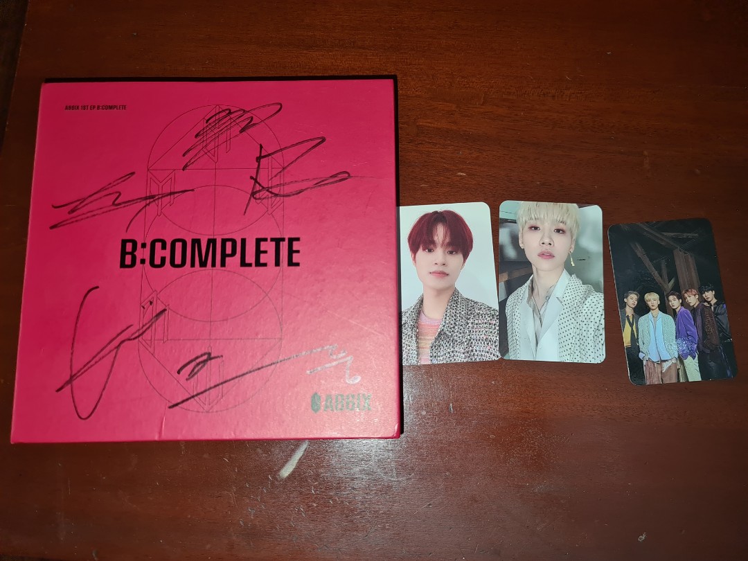 AB6IX B: COMPLETE MWAVE Signed Album with full inclusions, Hobbies ...