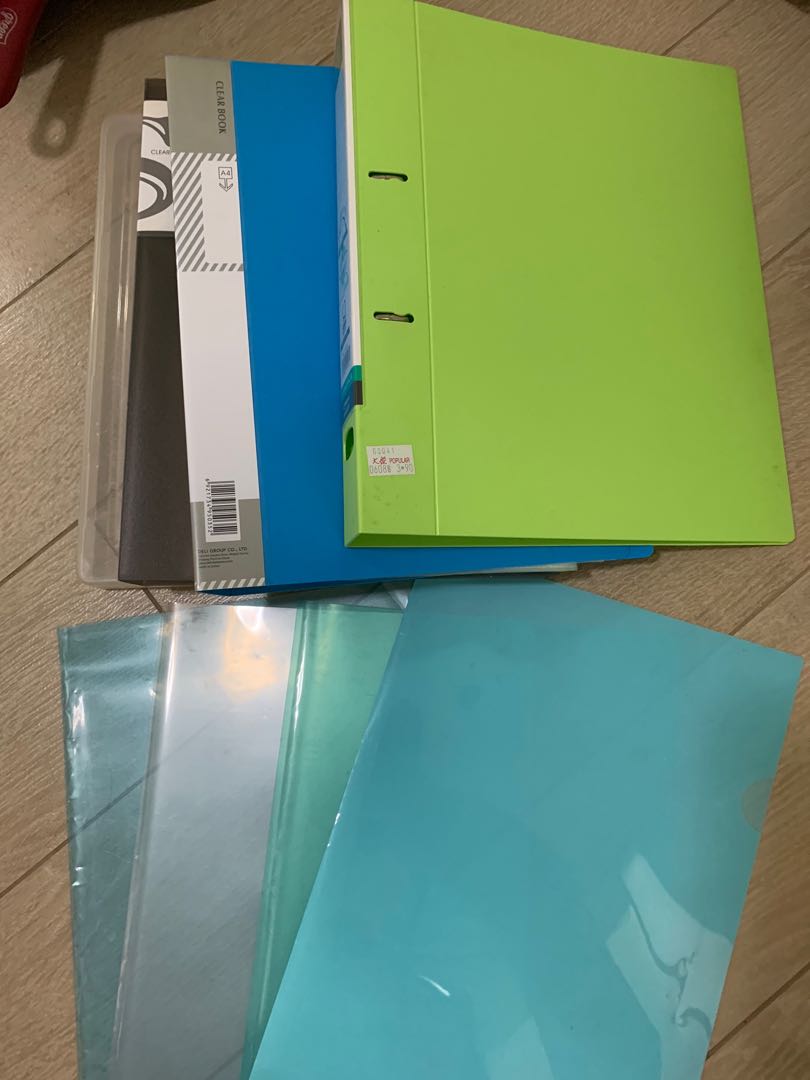 Assorted files, Hobbies & Toys, Stationery & Craft, Stationery & School ...