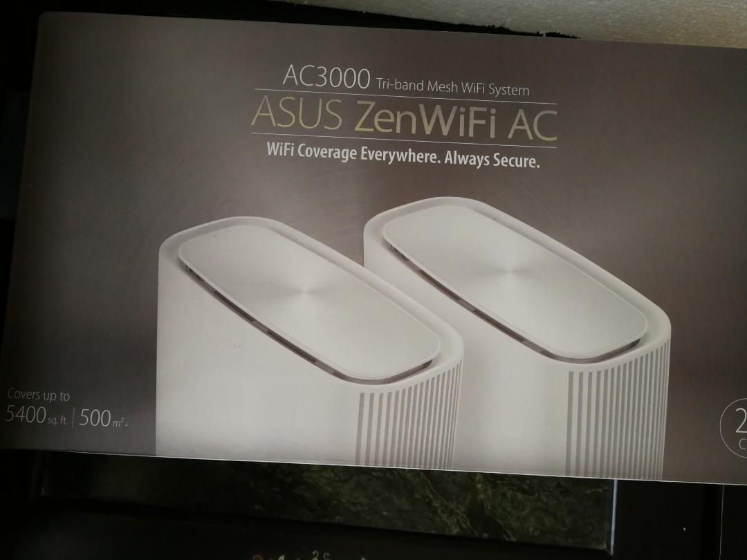 Asus zenWifi AC3000 mesh 2units, Computers & Tech, Parts & Accessories, Networking on Carousell