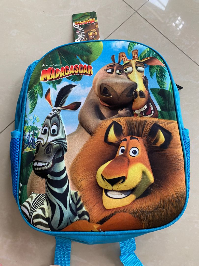 Authentic Madagascar Backpack Haversack, Babies & Kids, Going Out ...